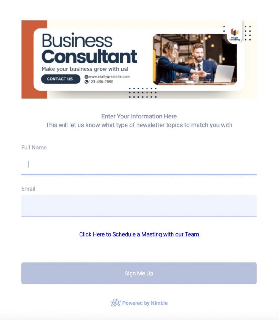 Design Smarter Forms with Custom Text Fields and Image Blocks - Nimble Blog